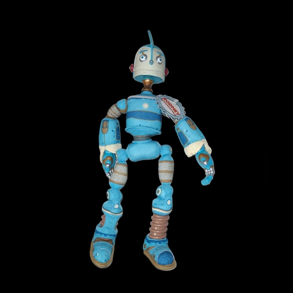 Toys | Robots Rodney Copper Bottom Plush Blue Robot 14in Collectible ...